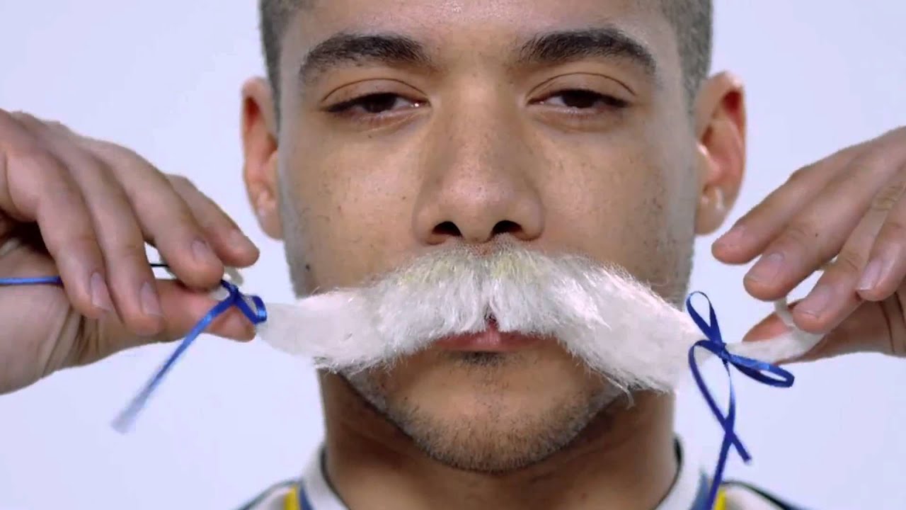 Man BURNS Movember Mustache Off | What's Trending Now - YouTube