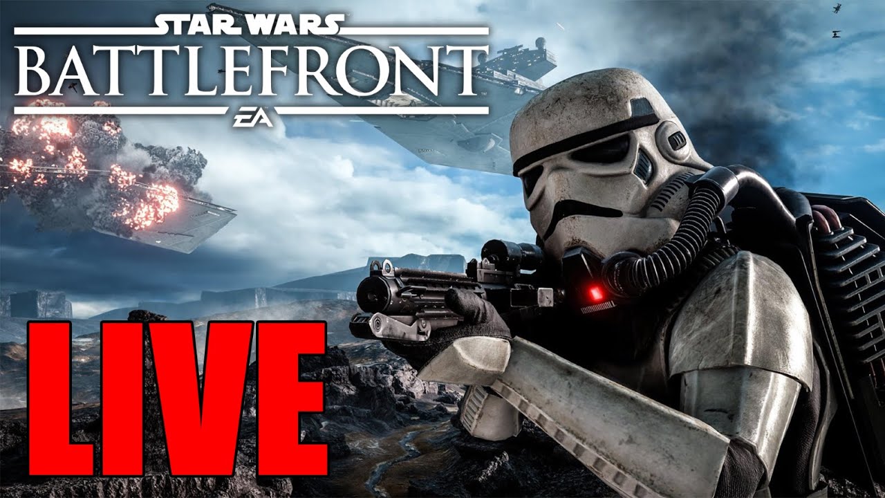 Star Wars Battlefront (2015) Livestream! Remember this Game? - YouTube