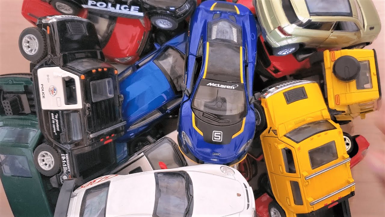 Showing Random Diecast Model Cars Review in Hands. - YouTube
