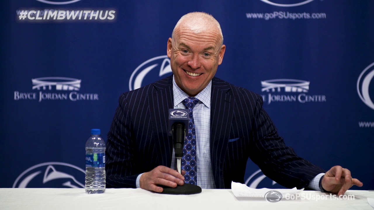 Patrick Chambers Press Conference vs Indiana - YouTube