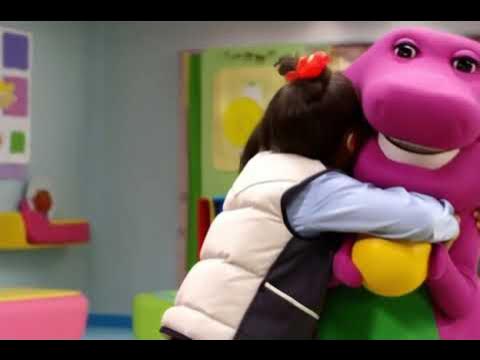 Barney hugs Tosha - YouTube