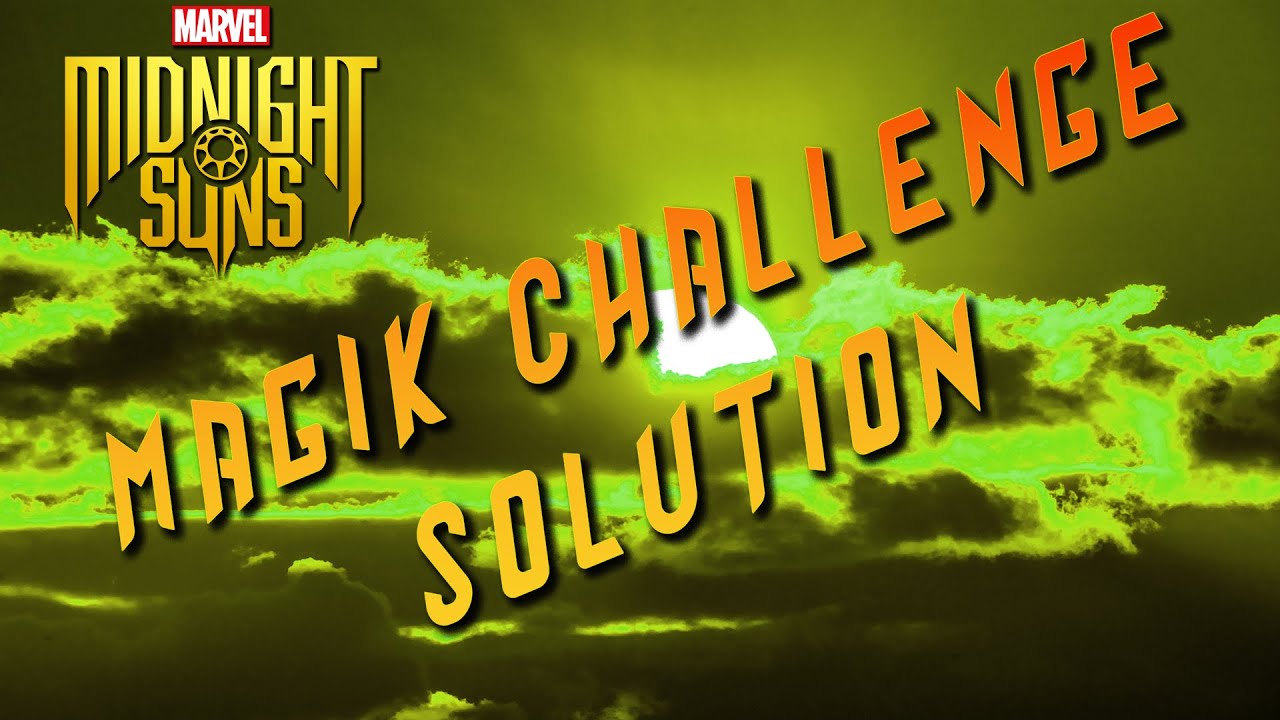 Magik Demon Child Challenge Solution - Marvel's Midnight Suns - YouTube