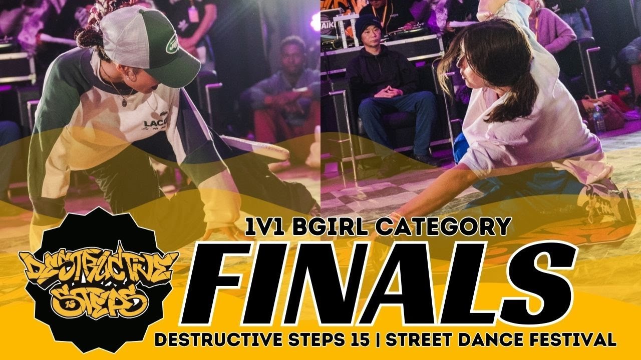 Ayu (JPN) vs Raygun (AUS) | FINALS | 1V1 BGIRL | DESTRUCTIVE STEPS 15 ...