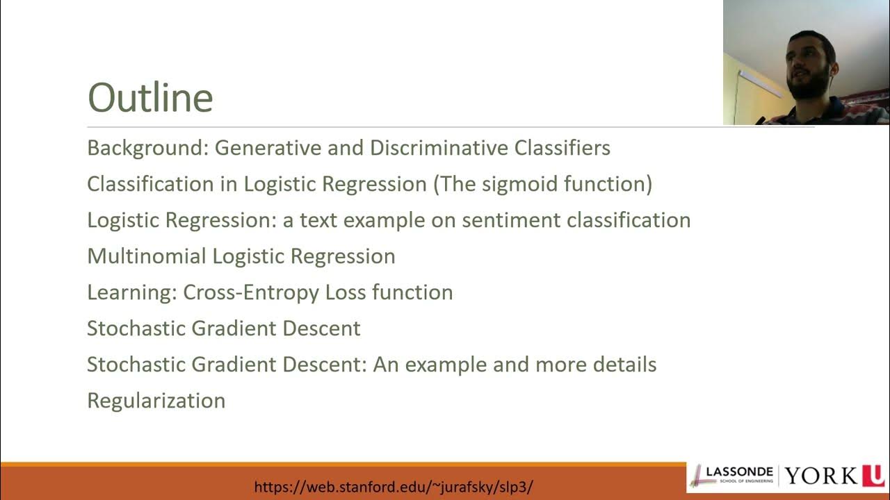 Lecture 4 Logistic Regression Youtube