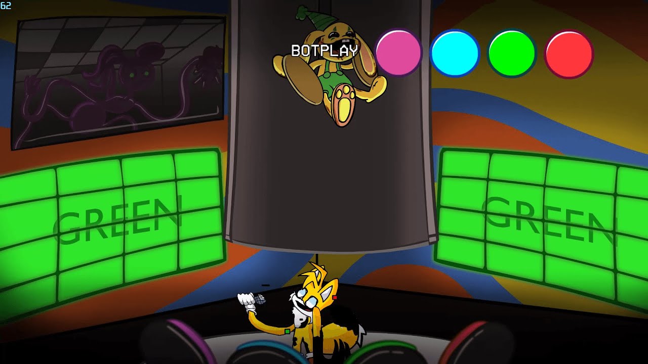 FNF Corrupted Tails VS Bunzo Bunny [Poppy Playtime Chapter 2] - YouTube