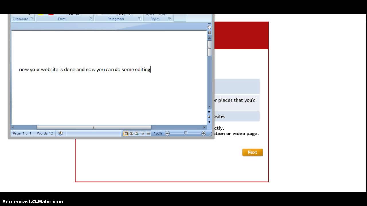 How to make a temporary website!!!!! - YouTube