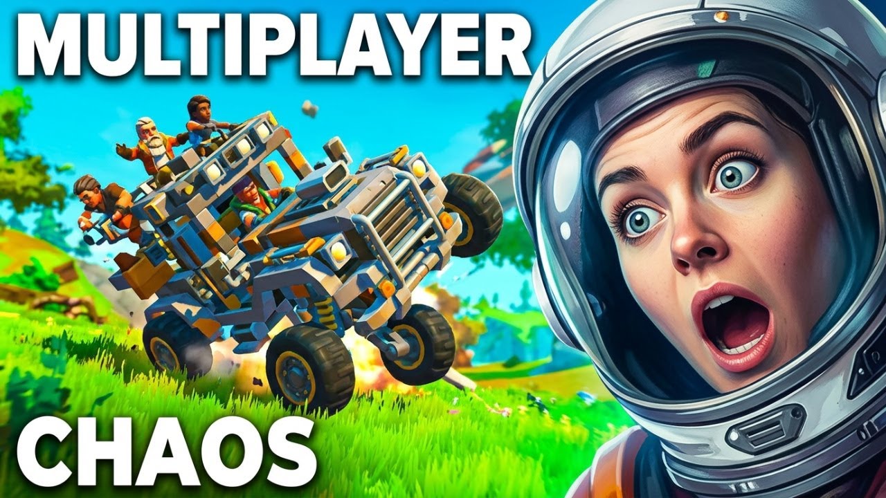 Scrap Mechanic - Learning to Build with Friends! - YouTube