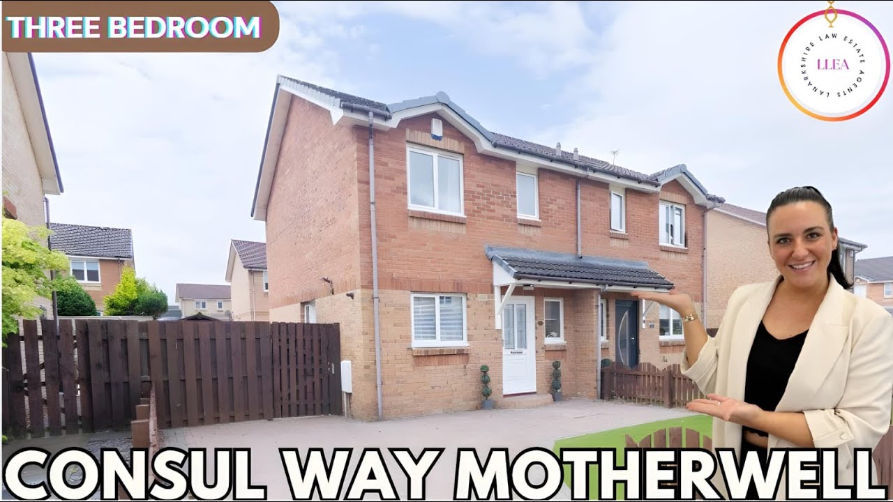 Stunning 3-Bedroom Semi-Detached Home for Sale in Motherwell - YouTube
