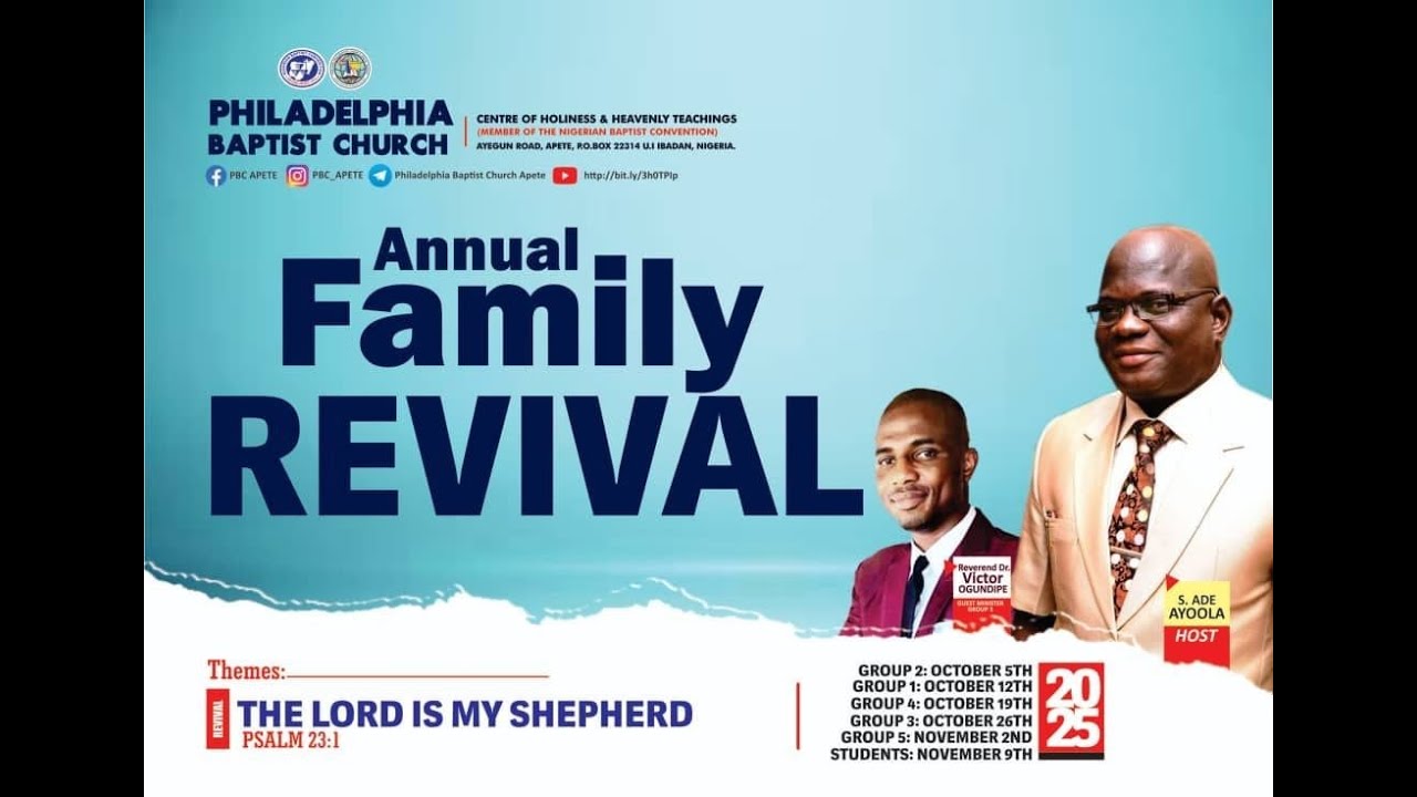 2025 FAMILY REVIVAL DAY TWO - YouTube