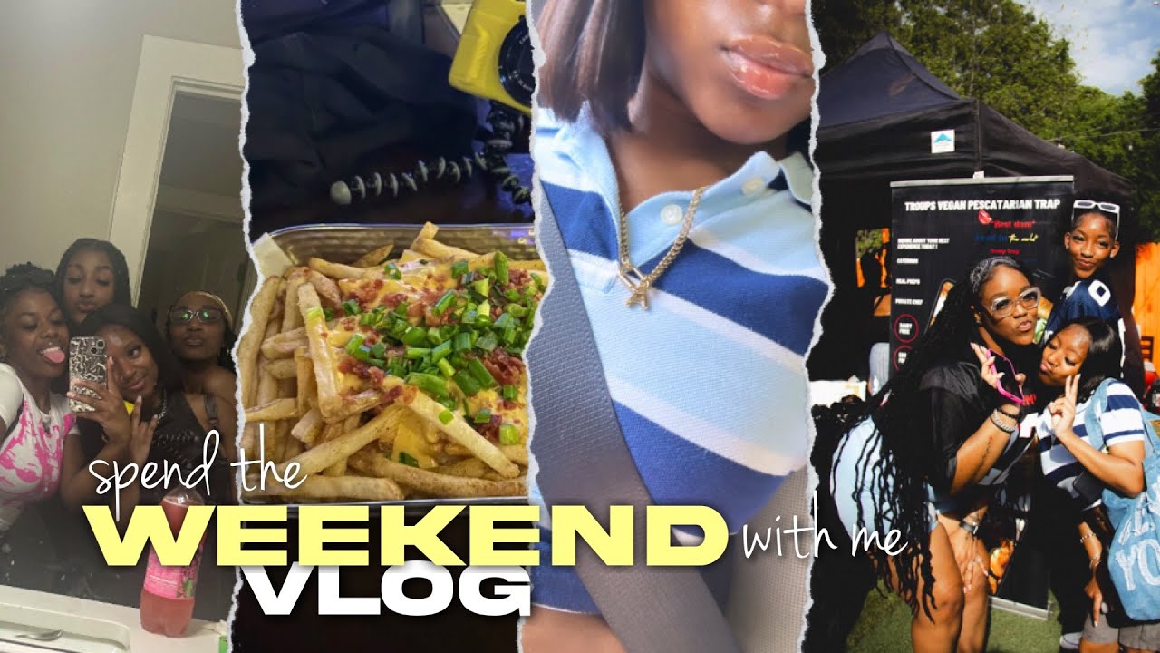 weekend vlog: AUC cookout, good eats, main event, & hanging out with ...