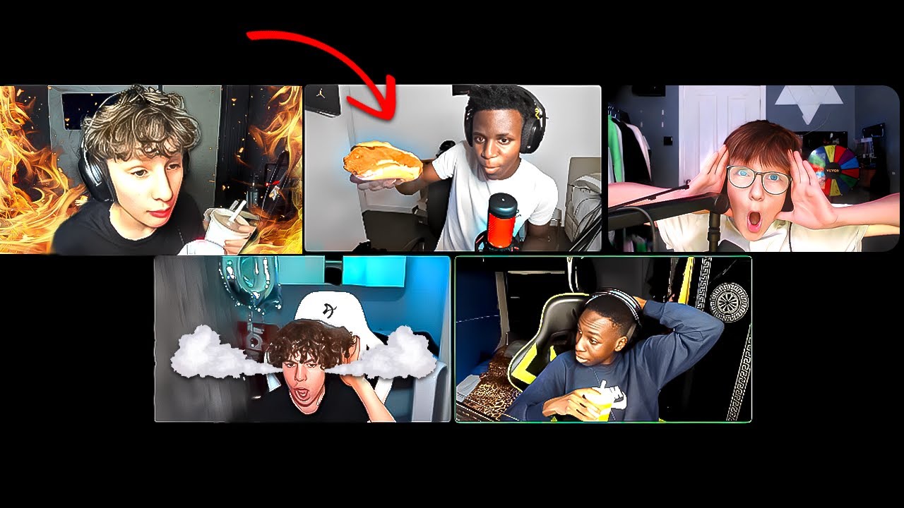 These Streamers had The MOST HEATED Mukbang... - YouTube