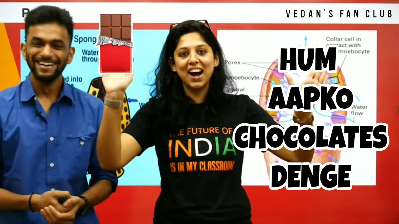 Hum apko Chocolates Denge🤩|Ft. Vani ma'am & Amrit Raj Sir Vedantu - YouTube