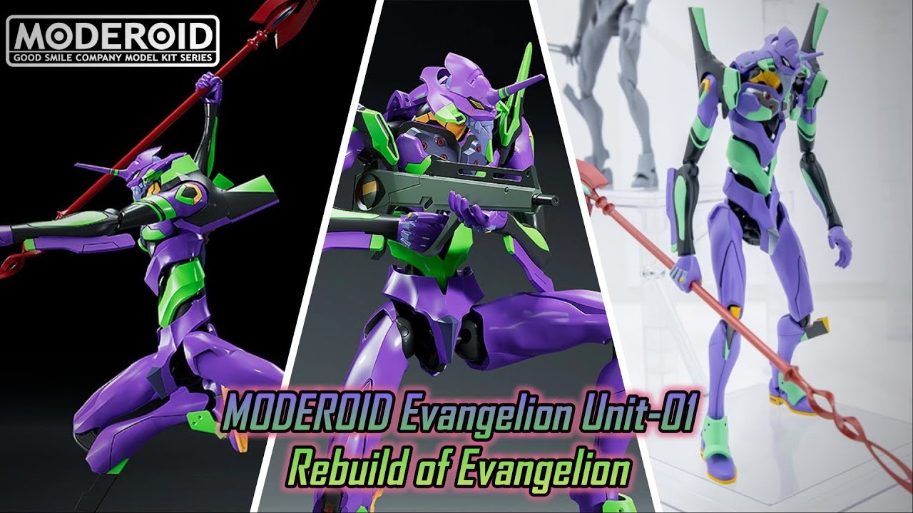 MODEROID Evangelion Unit 01 - YouTube