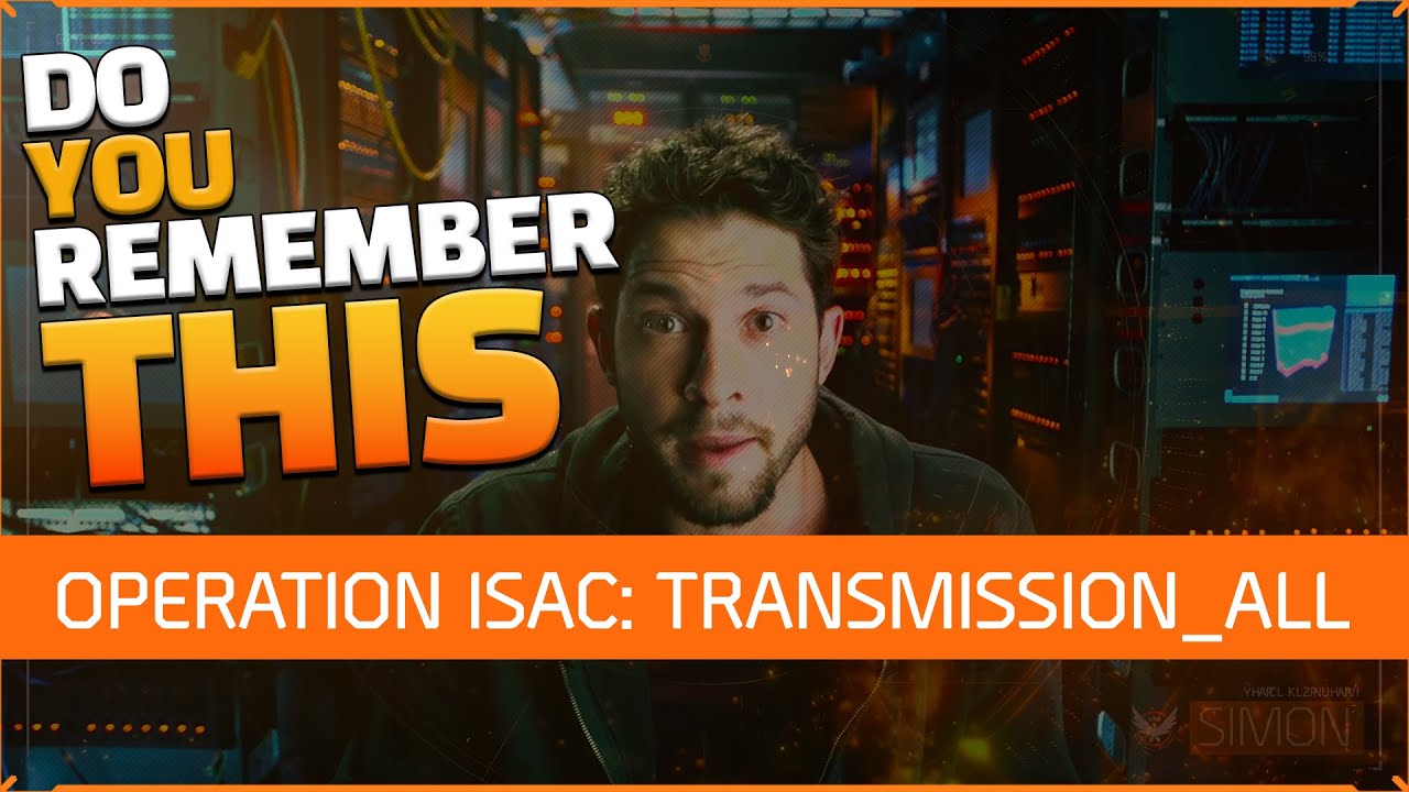 A Blast from the Past - OPERATION ISAC - The Division - YouTube