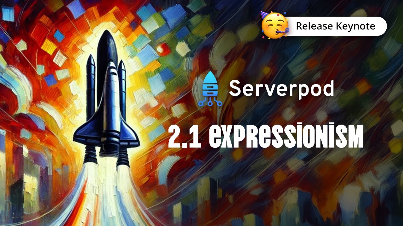 Serverpod 🚀 2.1 Release Keynote - Expressionism - YouTube