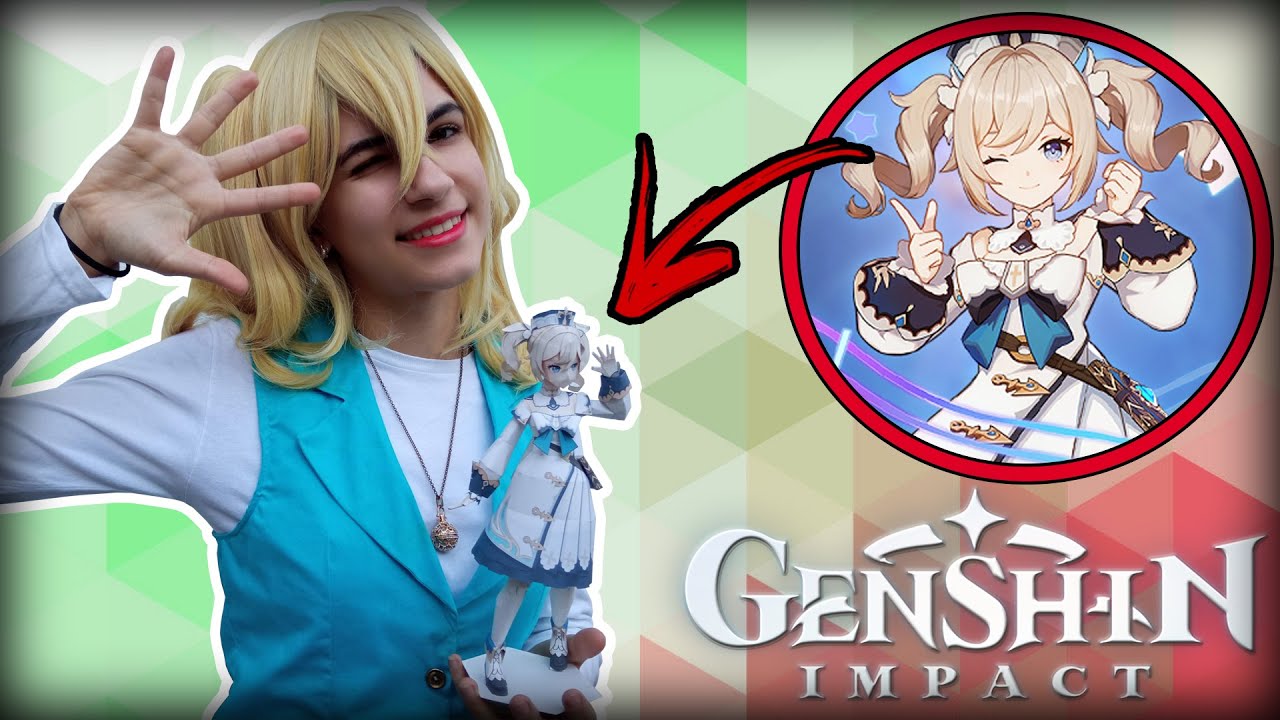 Como fazer a BARBARA de GENSHIN IMPACT- DIY - YouTube
