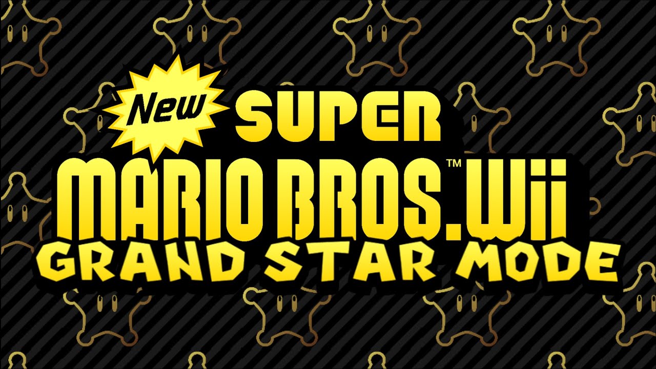 New Super Mario Bros. Wii: Grand Star Mode | Reveal Trailer - YouTube