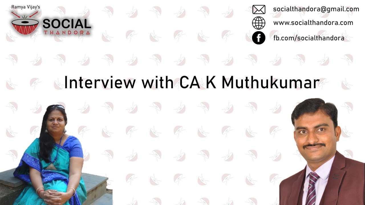 General Investment Guide with Mr. CA K. Muthukumar | Business Series ...