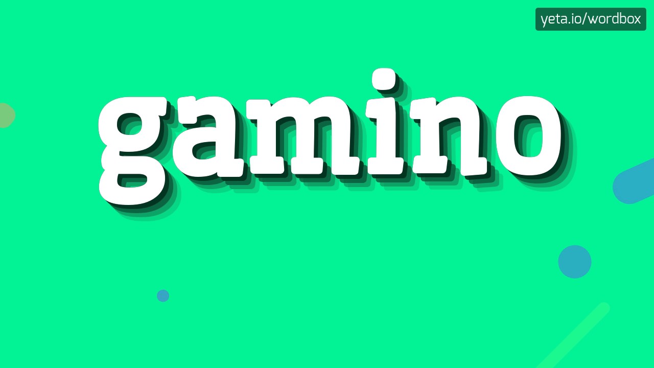 GAMINO - HOW TO PRONOUNCE IT!? - YouTube