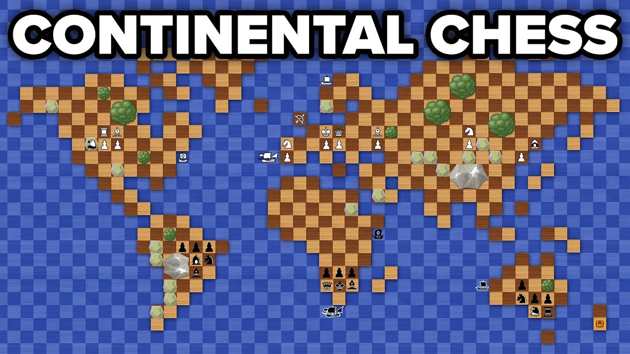 Chess on the World Map - YouTube