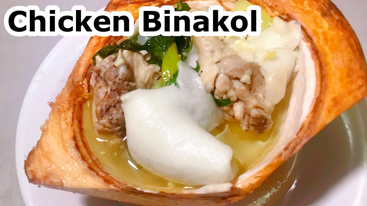 CHICKEN BINAKOL | CHICKEN COCONUT SOUP - YouTube