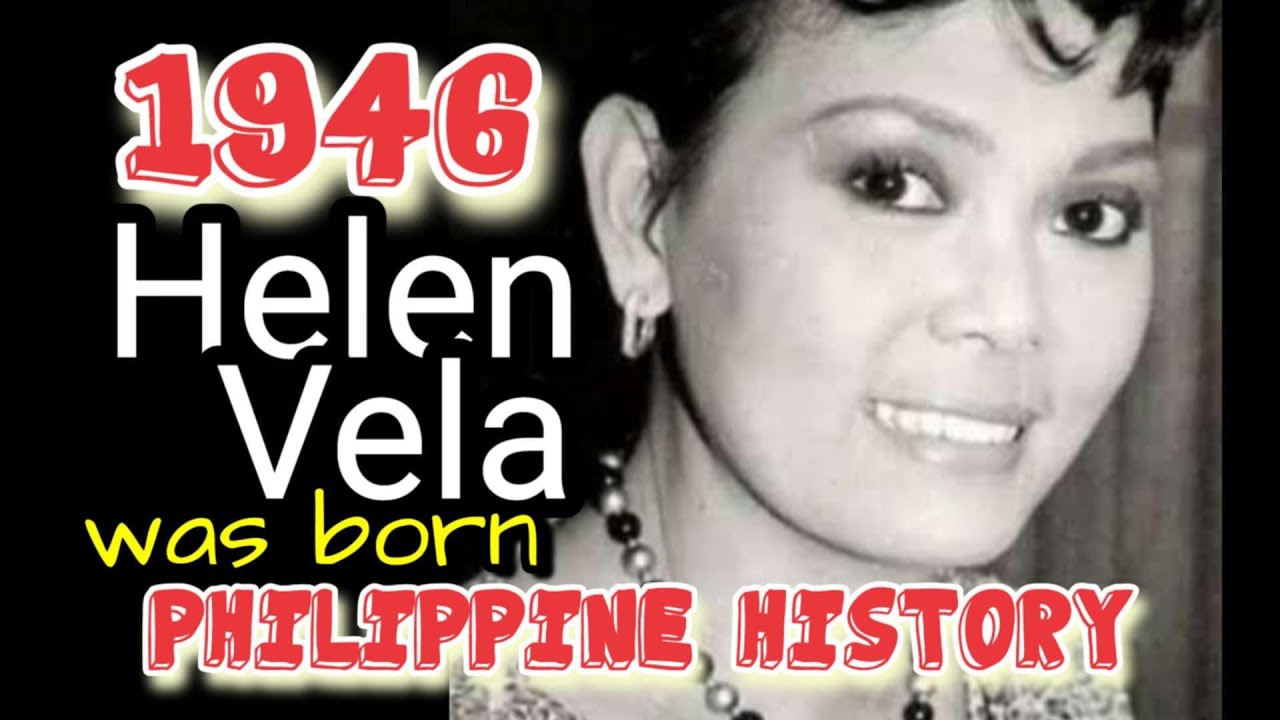 1946 Helen Vela A Legacy in Philippine Broadcasting was born in Manila ...
