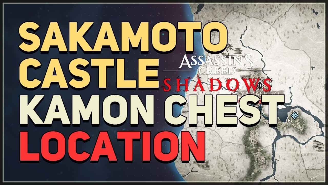 Sakamoto Castle Kamon Chest Location Assassin's Creed Shadows - YouTube