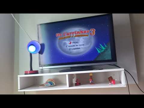 Menu DVD Carrinhos 3 Velozes E Curiosos