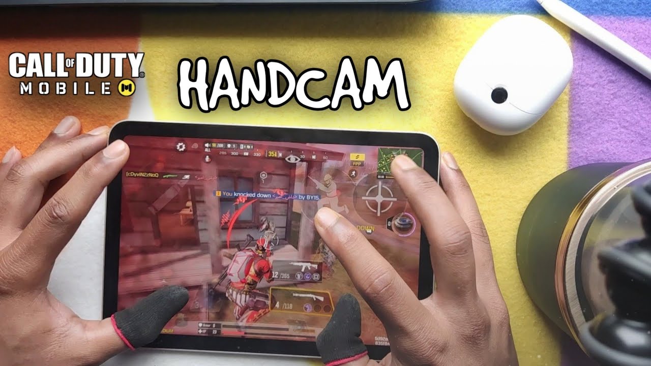 CODM HANDCAM: Getting Adjusted to IPAD SENSITIVITY - YouTube