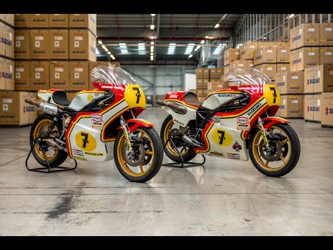Barry Sheene Championship-Winning RG500s Arrive At Suzuki GB