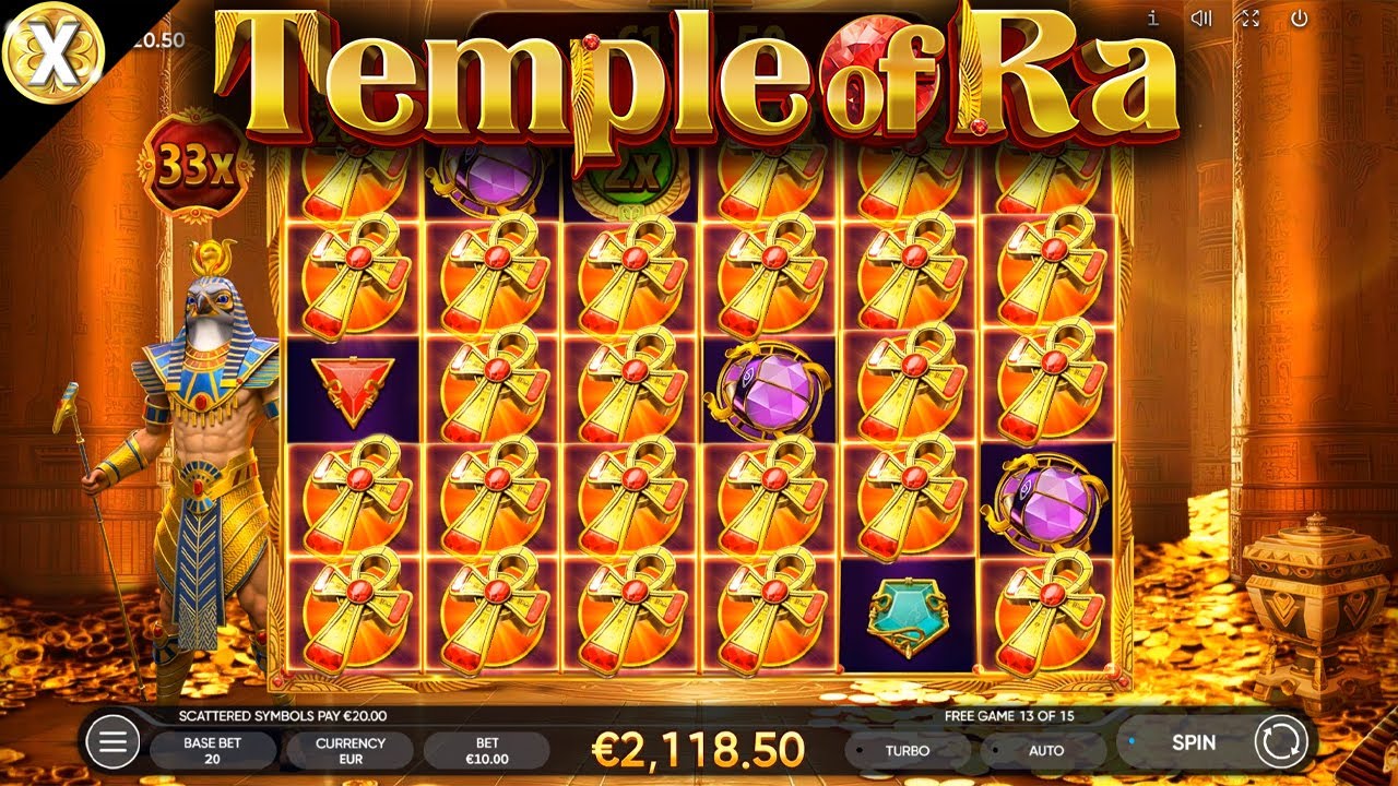 My MAX WIN 🔥 In The NEW Slot 🔥 Temple Of Ra - Online Slot EPIC Big WIN ...