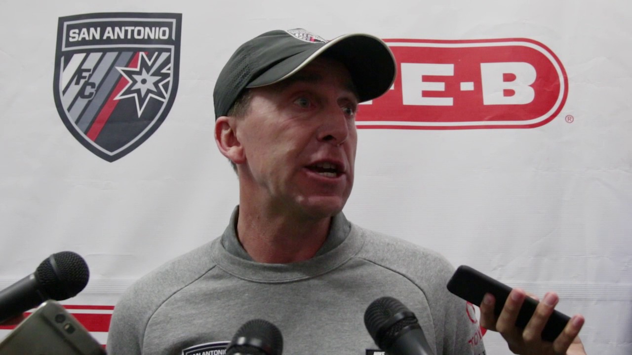 Darren Powell Postgame 4/7 vs Switchbacks FC - YouTube