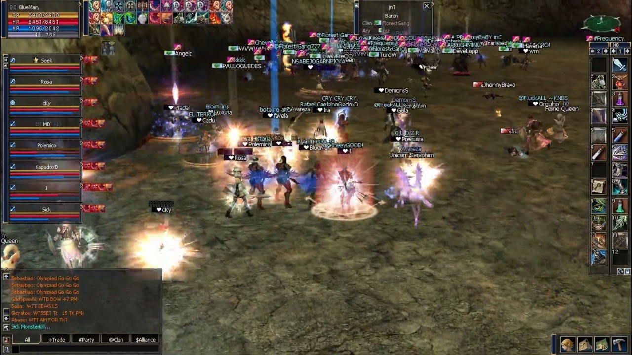 L2 LovelyAden - OnlapGaming [ Antharas & Orfen ] - YouTube