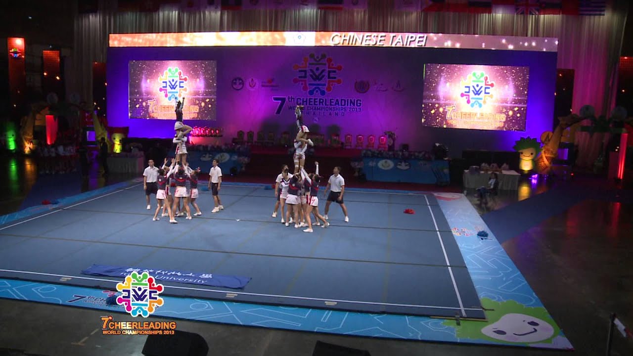 cwc 2013 DAY2 CHEER ALL FEMALE CHINESE TAIPEI - YouTube