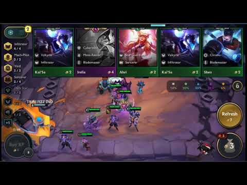TOP TIER COMP w/3 VOID - 2 VALKYRIES! | TFT SET MECH PILOT 4 ...