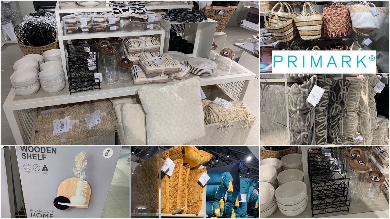 Primark home decor new collection - December 2022 - YouTube