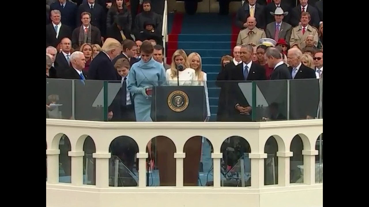 The U.S. Presidential Oath of Office (2017) - YouTube
