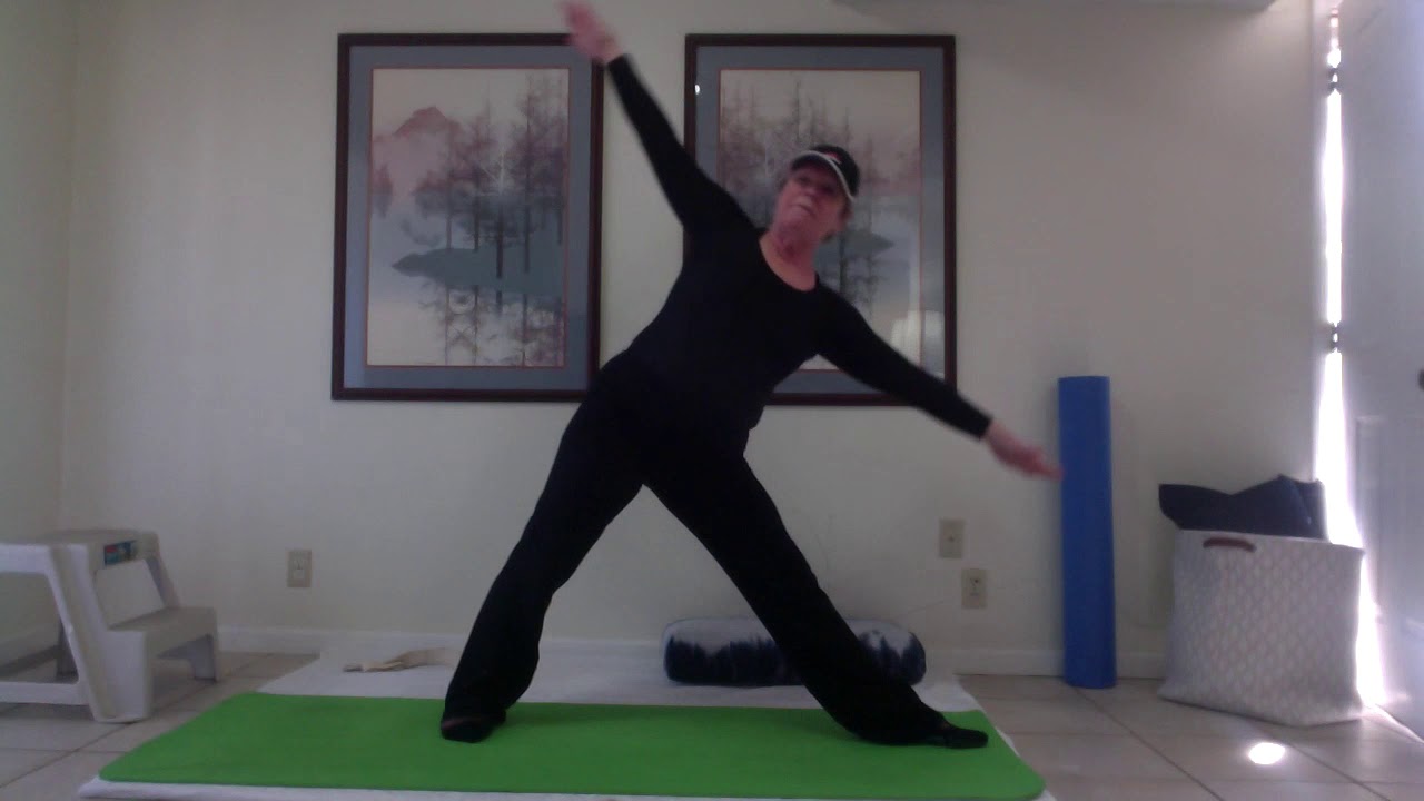 Moon Flow Yoga by Fran Hopkins - YouTube