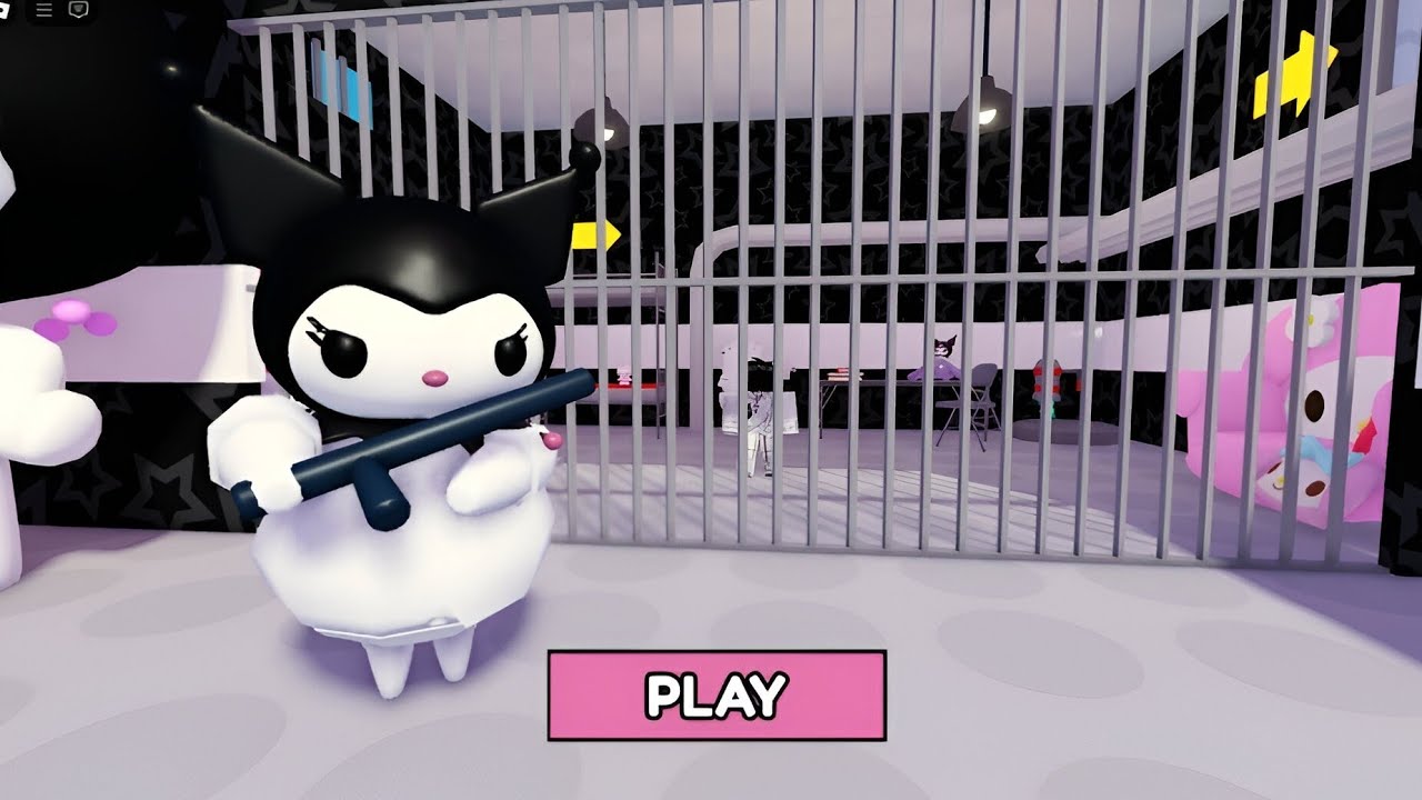 KUROMI'S PRISON RUN! (Obby) Roblox Gameplay Walkthrough No Death 4K ...