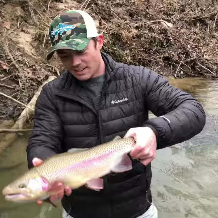 Catawba River Trout Fishing - YouTube