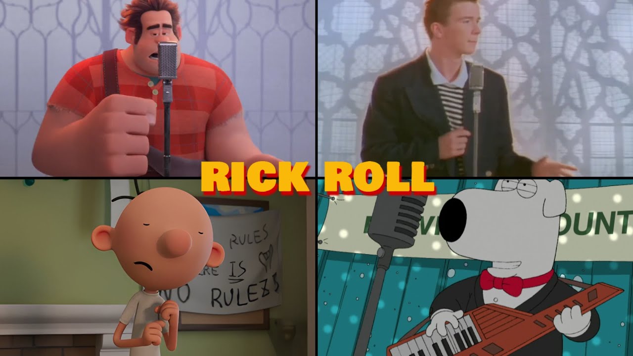 🎤 15 Referencias al RICK ROLL ( Never Gonna Give You Up) - YouTube