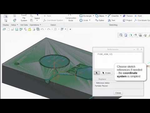 Mill Window : PTC Creo - YouTube
