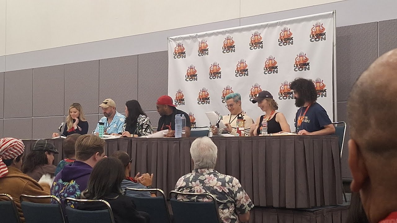 Chillin' With Voice Actors Panel | LA Comic Con 2023 Day 2 - YouTube