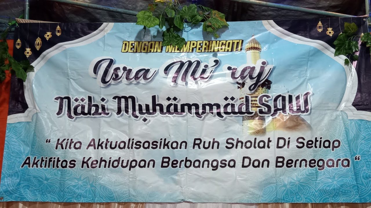 ACARA ISRA MI'RAJ / RAJABAN WIL DUSUN 01 - YouTube