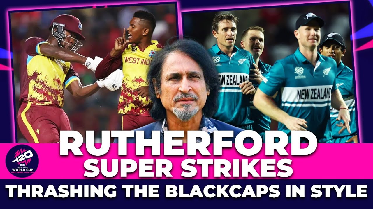 Rutherford' Super Strikes | Thrashing The Blackcaps in Style | Ramiz ...