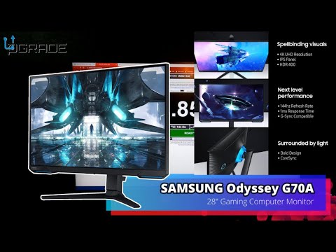 SAMSUNG Odyssey G70A Gaming Monitor - YouTube