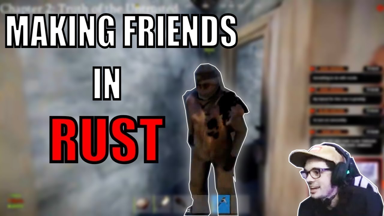 Making Friends in RUST Servers - YouTube