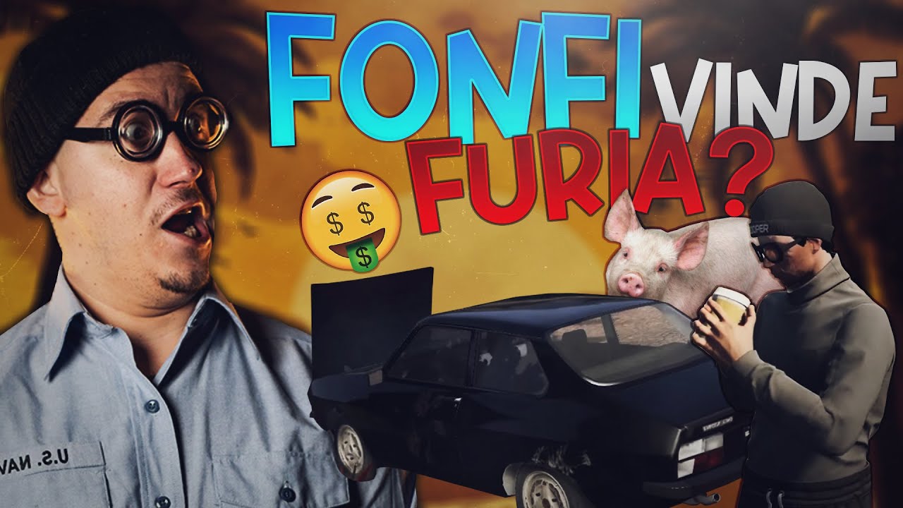 FONFI VINDE FURIA NEAGRA pe un... 🐷?😮 CE?! - YouTube