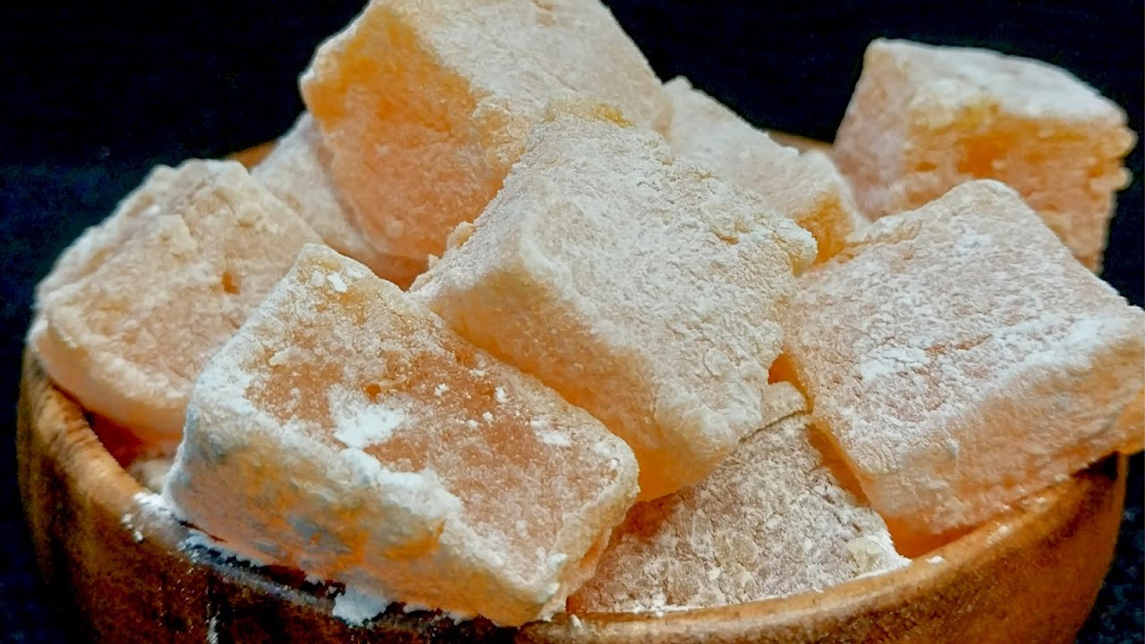 TURKISH DELIGHT RECIPE - YouTube