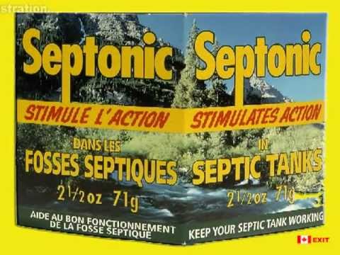 Septonic Stimulates Action in Septic Tanks - YouTube